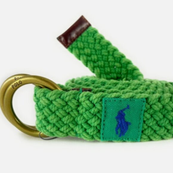 Polo Ralph Lauren | Accessories | Polo Ralph Lauren Leathertrim Braided ...